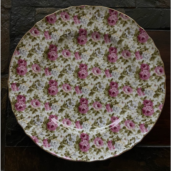 GANZ | Kitchen | Ganz Palte Rose Plate | Poshmark